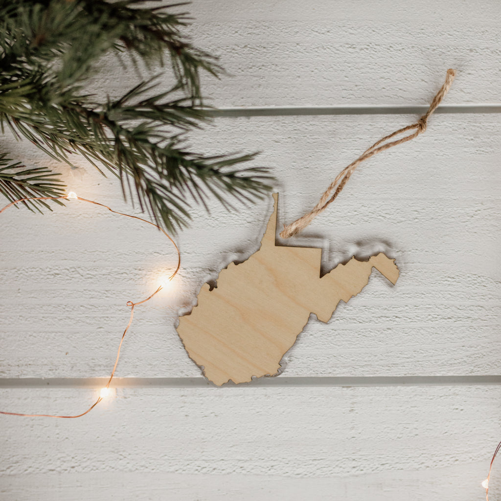 West Virginia Ornament – Loving West Virginia