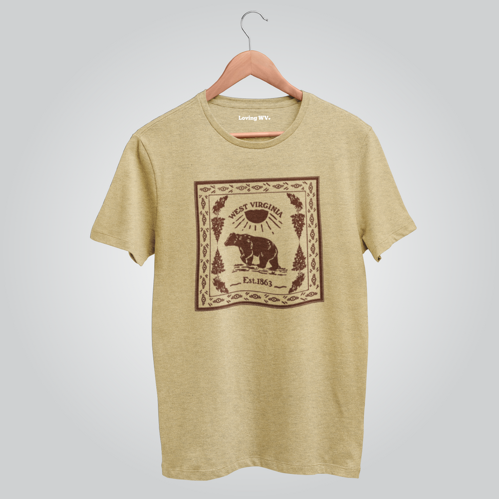 Bear Bandana – Loving West Virginia