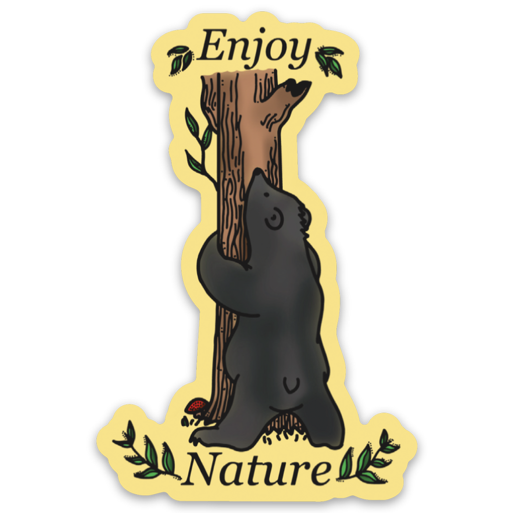 Enjoy Nature - Sticker – Loving West Virginia