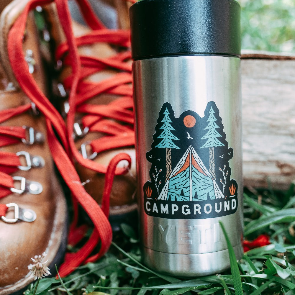 Campground - Sticker – Loving West Virginia