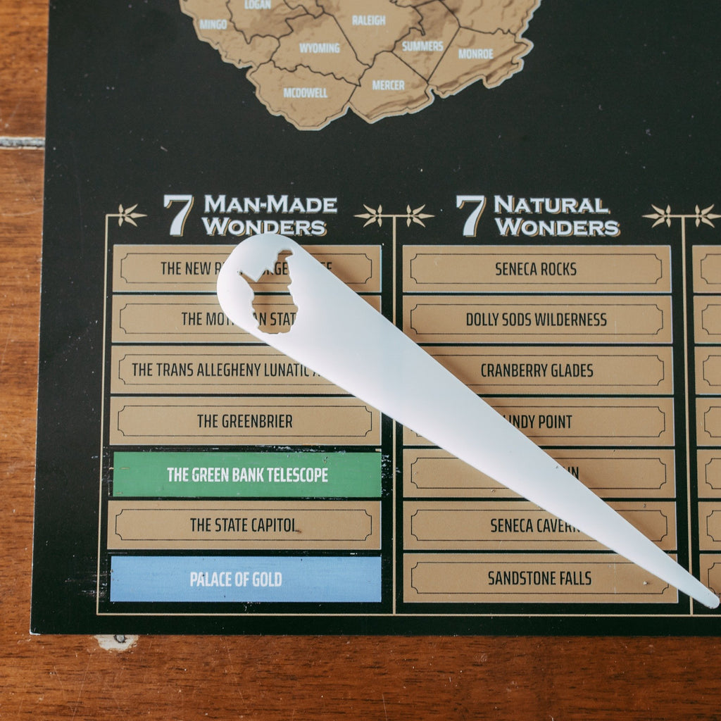 West Virginia Scratch Map – Loving West Virginia