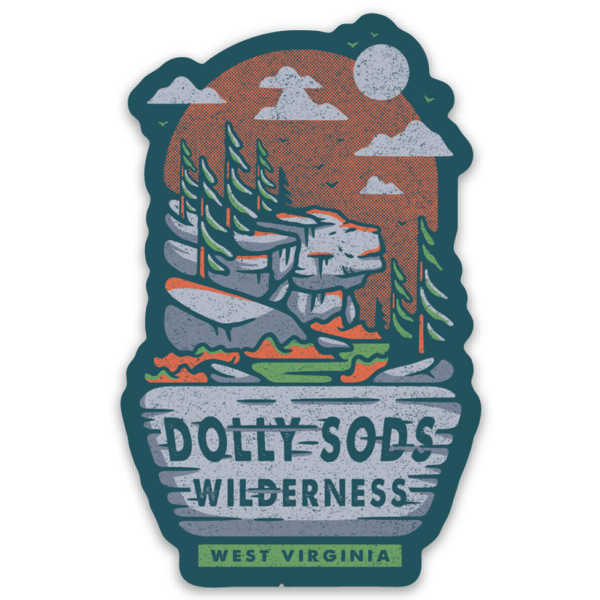 Dolly Sods Sticker – Loving West Virginia