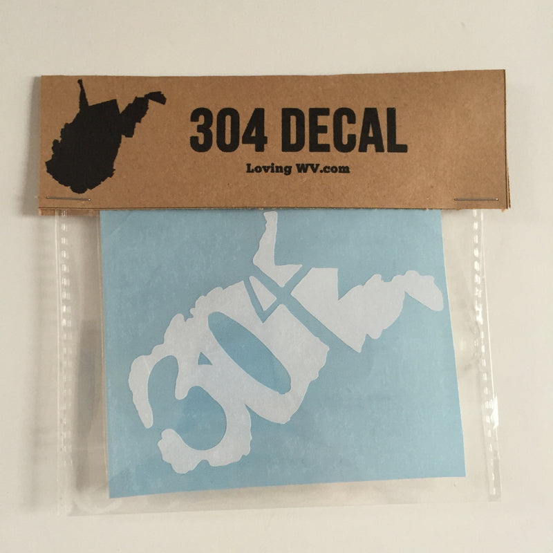 304 Decal – Loving West Virginia